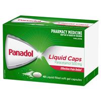 Buy Panadol Liquid Capsules 48 Online at Chemist Warehouse®