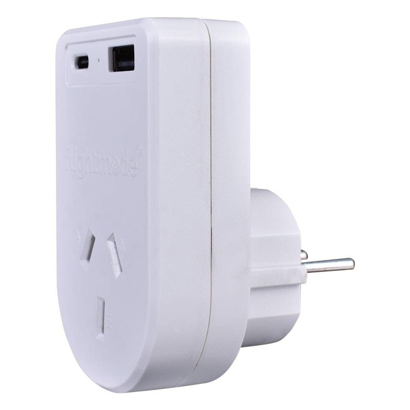 Buy Flightmode Outbound AU/NZ to USA/CANADA Travel Adaptor with USB ...