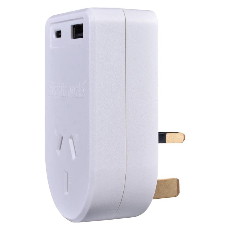 Buy Flightmode Outbound AU/NZ to UK/HONG KONG Travel Adaptor with USB ...