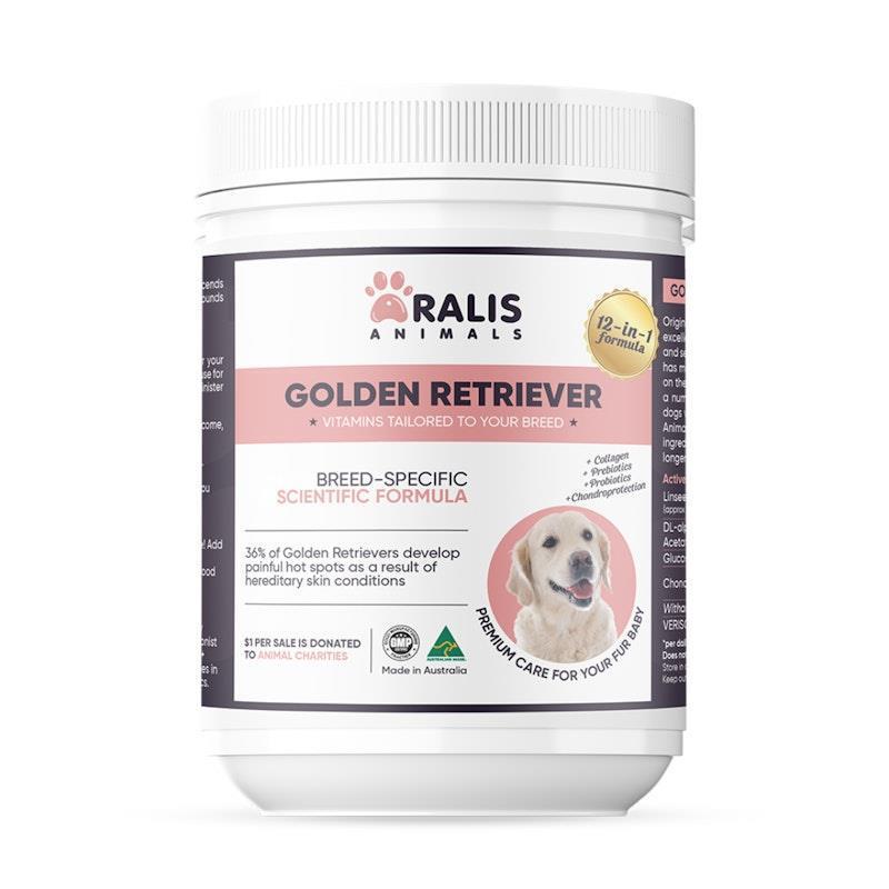 Buy Aralis Animals Golden Retriever Multivitamins 450g online at ...