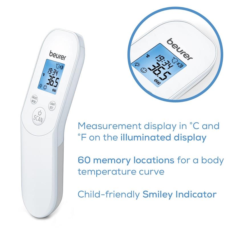 Buy Beurer FT85 Infrared Non Contact Digital Thermometer 1unit Online at Chemist Warehouse®
