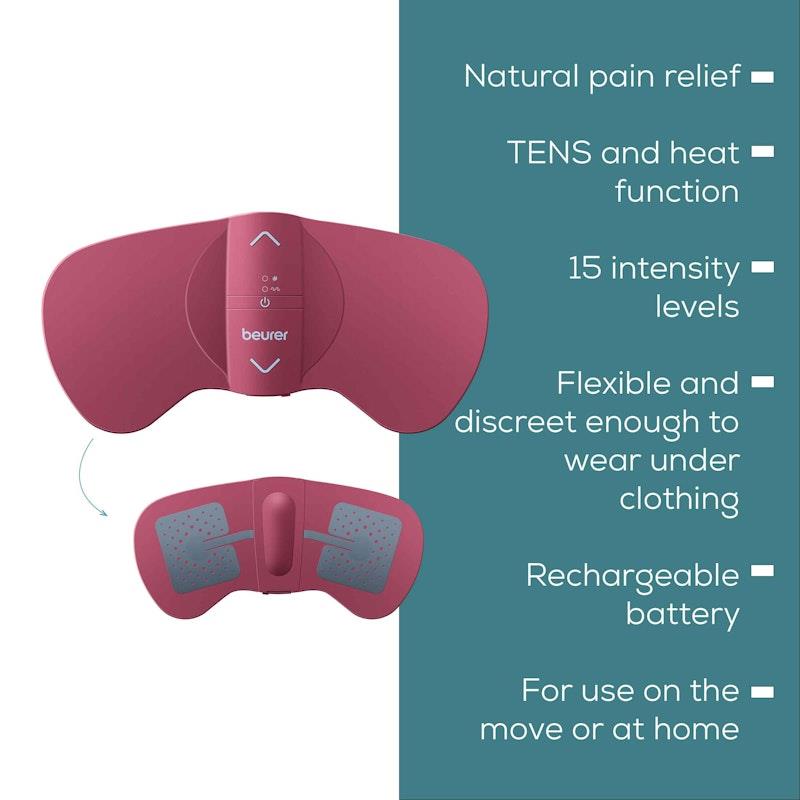 Buy Beurer EM50 Menstrual Relax TENS & Heat Pad One Size Online at ...