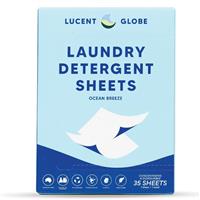 Buy Lucent Globe Laundry Detergent Sheets Ocean Breeze 35 Sheets Online at Chemist Warehouse®