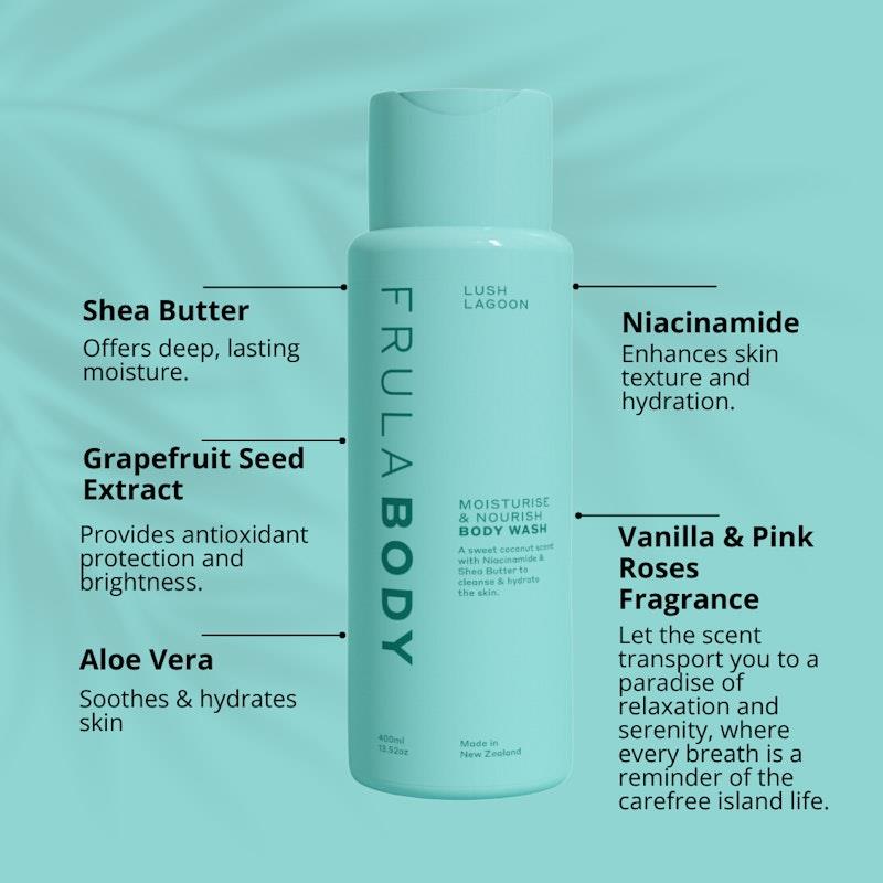 Buy Frula Lush Lagoon Body Wash 400ml Online at Chemist Warehouse®