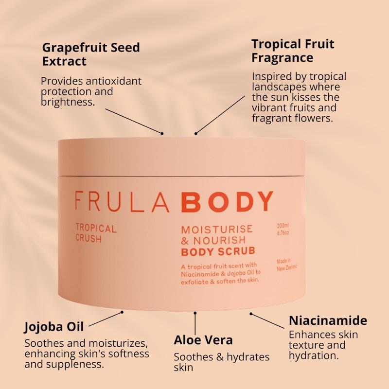 Buy Frula Tropical Crush Body Scrub 200ml Online at Chemist Warehouse®