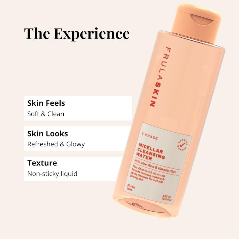 Buy Frula 3 Phase Micellar Cleansing Water 400ml Online at Chemist ...