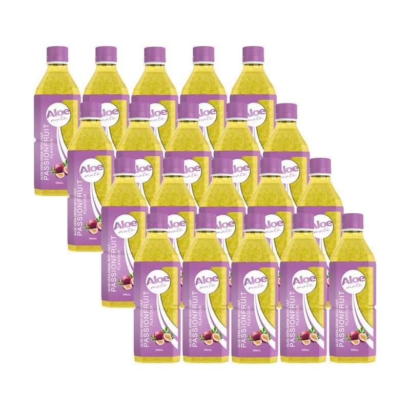 Buy Aloe Mate Aloe Vera 500mL Passion Fruit 20Pack online at Chemist Warehouse