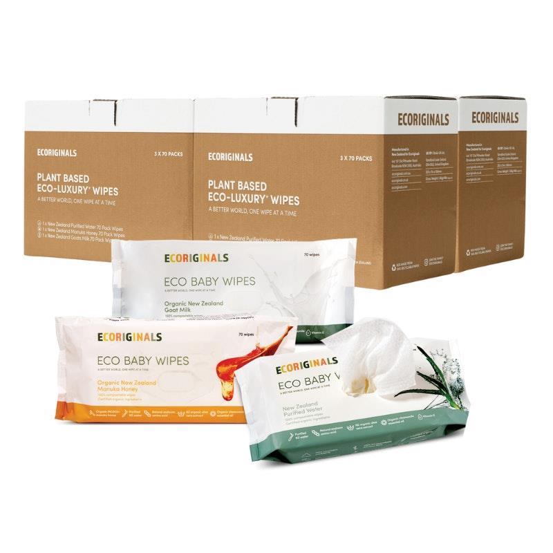 Buy Ecoriginals 12 Packs of Baby Wipes Variety online at Chemist Warehouse