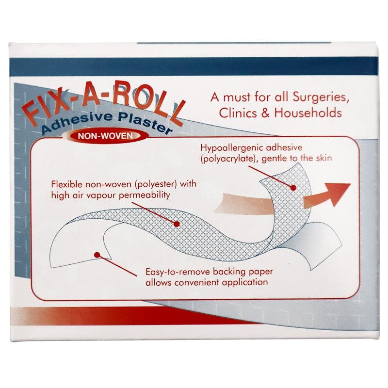 Buy Fix-A-Roll Adhesive Dressing Fixation Retention Tape Plaster 10cm x ...