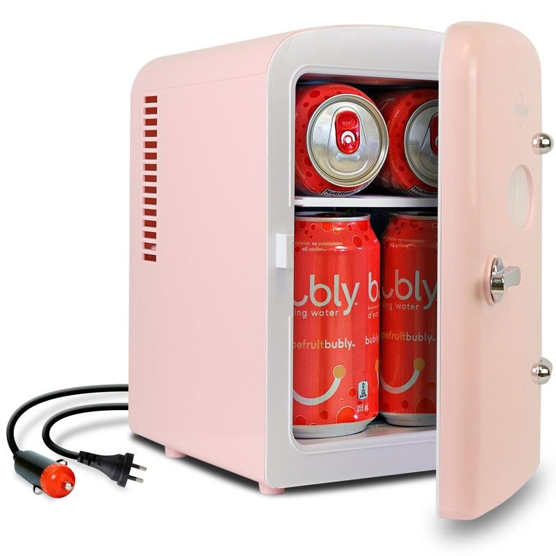 Buy Koolatron Portable Mini Fridge Pink 4 Litre Online at Chemist ...