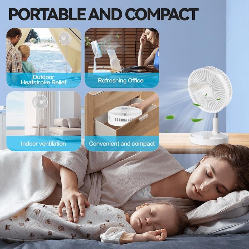 Buy Living Today Folding Telescopic 4.5W Portable Height/Tilt ...