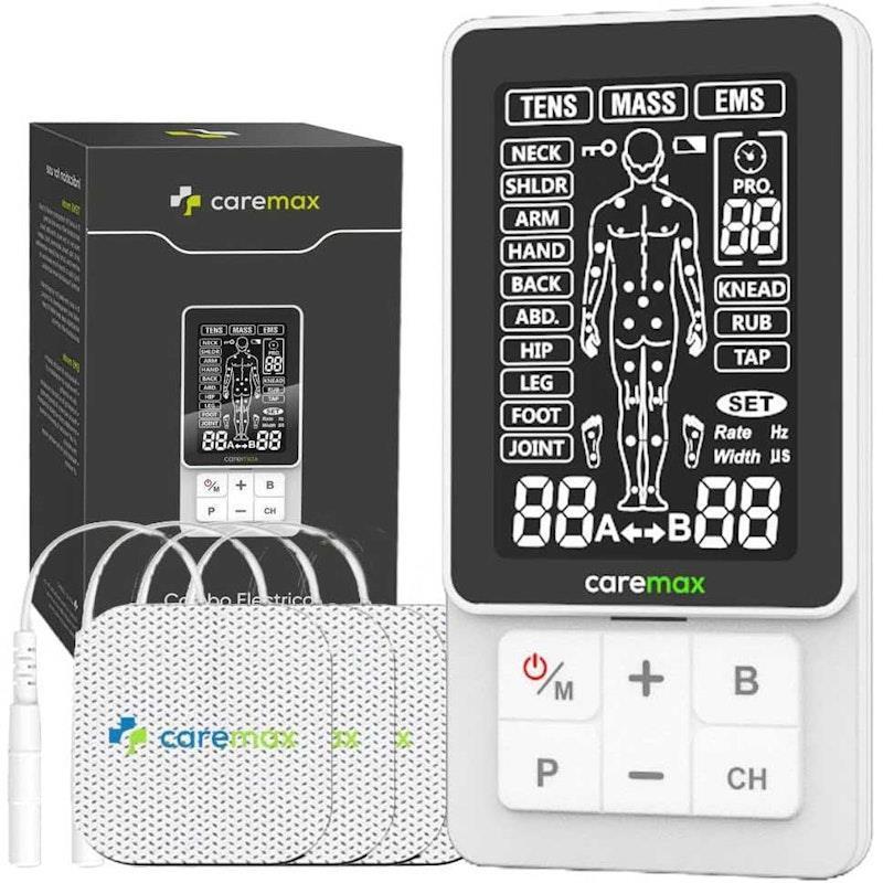Buy Caremax 2.0 Pro MicroCurrent TENS Machine & EMS & Massage & DIY 4 ...