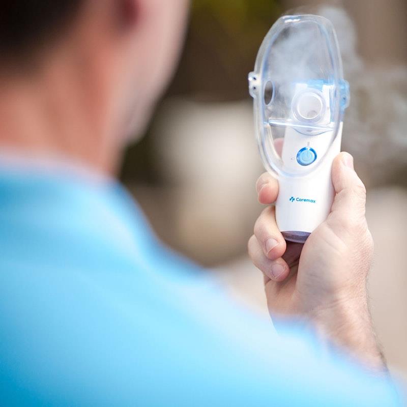 Buy Caremax Portable Ultrasonic Mesh Nebuliser Inhaler 1Unit Online at ...
