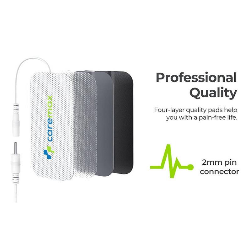 Buy Caremax Premium Cloth Long Life Electrode Pads (XXXL Size) - 15cm x ...