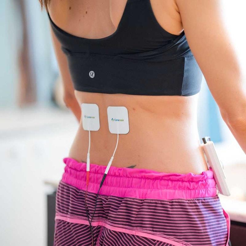 Buy Caremax Premium Cloth Long Life Electrode Pads (Pin Type) - 5cm x ...