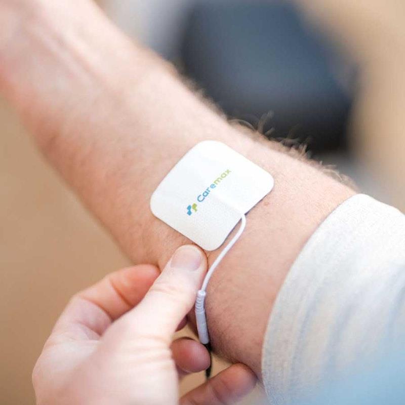 Buy Caremax Premium Cloth Long Life Electrode Pads (Pin Type) - 5cm x ...