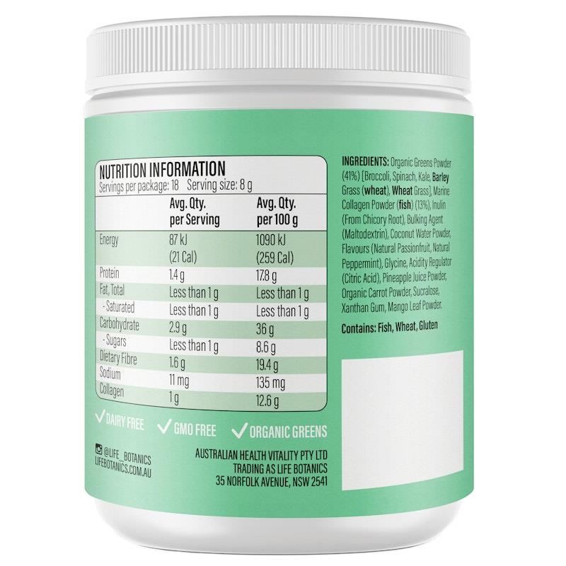Buy Life Botanics Greens + Debloat Powder 3x150g Pack Online at Chemist ...