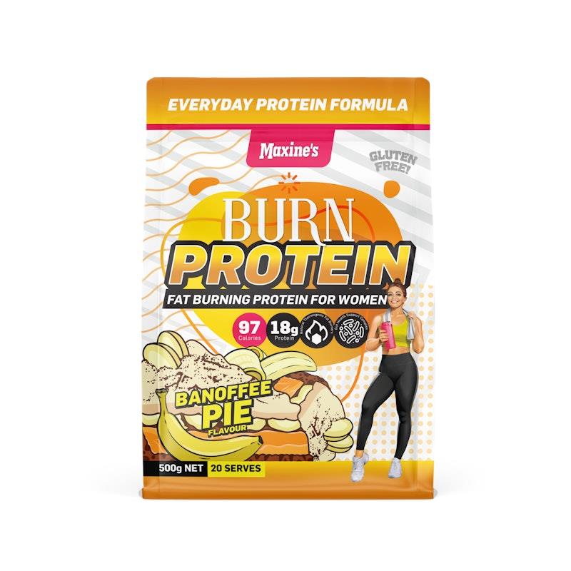 Buy Maxine's Burn Protein Starter 500g - Banoffee Pie Bundle Online at ...