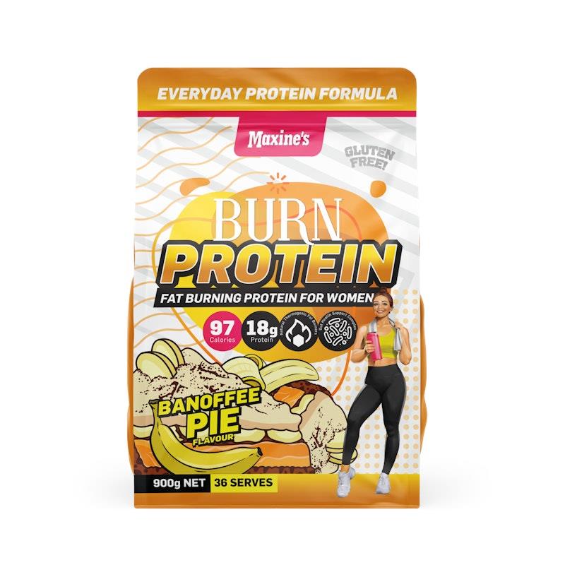 Buy Maxine's Burn Protein Value 900g - Banoffee Pie Bundle Online at Chemist Warehouse®
