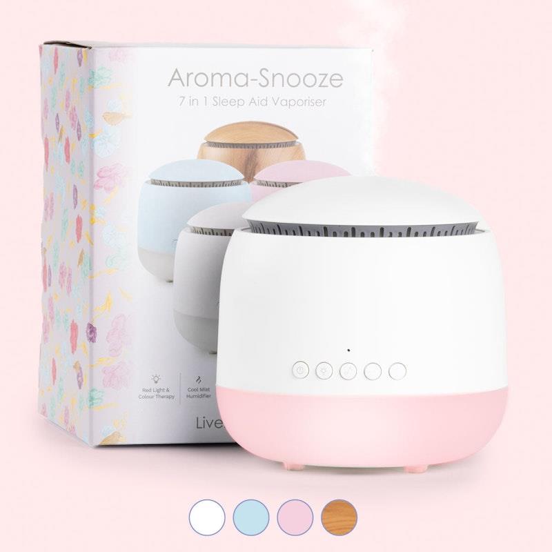 Buy Lively Living Aroma-Snooze 7 in 1 Sleep Aid Humidifier White Online ...