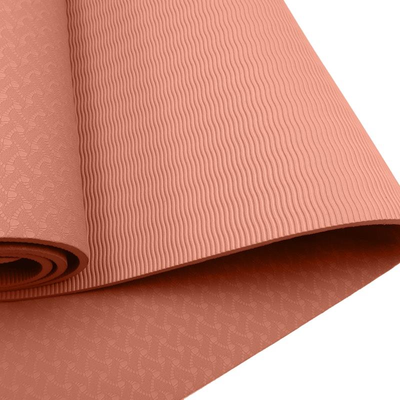 Buy Powertrain TPE Yoga Pilates Exercise Mat 6mm Pink Online at Chemist ...