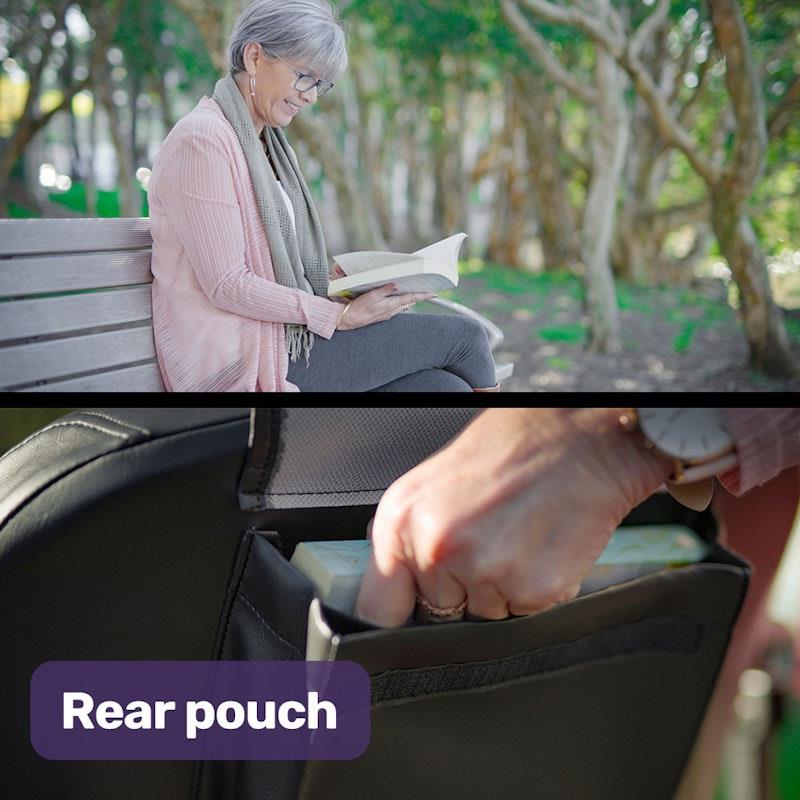 Buy Equipmed SmartRider Folding Electric Mobility Scooter Black & Blue ...