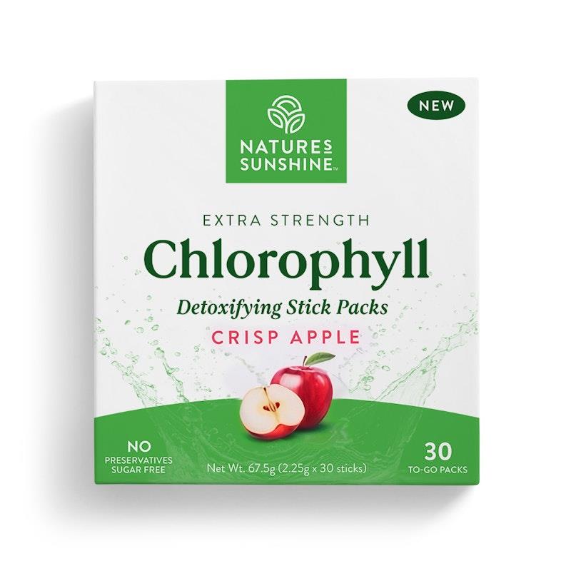 Buy Nature's Sunshine Extra Strength Chlorophyll (30 Stick Packs) Crisp Apple Online at Chemist ...