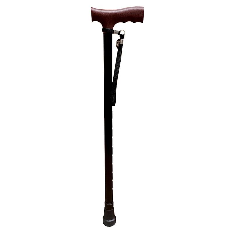 Buy Livingstone Walking Stick Aluminium Adjustable 70.5-93 cm Black ...