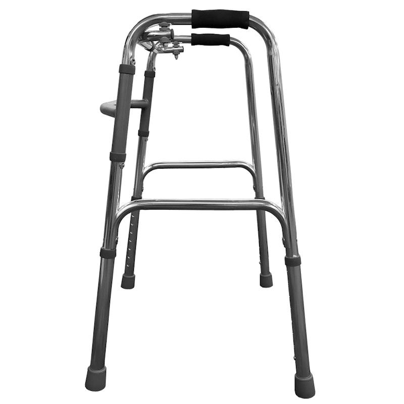 Buy Livingstone Walking Frame Adjustable Folding Aluminium with Fix ...
