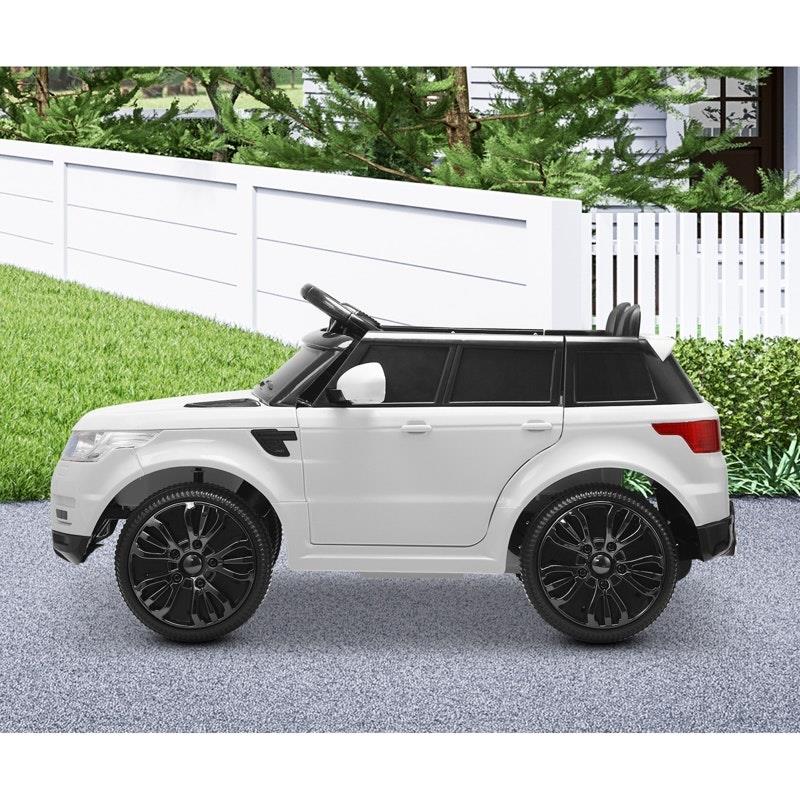 Buy Mazam Kids Ride On Car 12V Electric Remote Vehicle Toy Car White ...