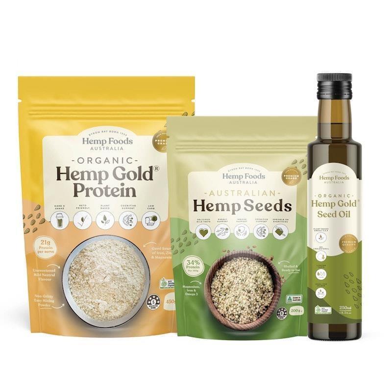 Buy Hemp Foods Australia Hemp Intro Bundle - Australian Grown Hulled ...