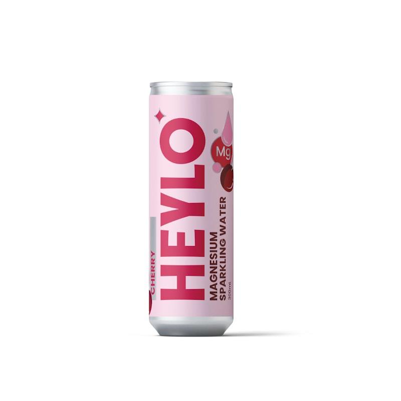 Buy Heylo Magnesium Sparkling Water Cherry 4x300ml Online at Chemist ...