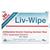Buy Liv-Wipe Antibacterial 70% Alcohol Cleaning Wipe 18.5 x 14cm 50 ...