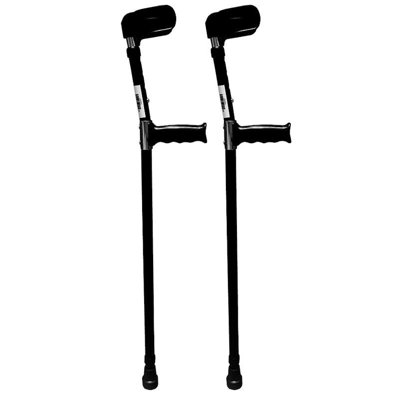Buy Livingstone Elbow Crutches Aluminium Adjustable 66-96cm 1Pair Online at Chemist Warehouse®