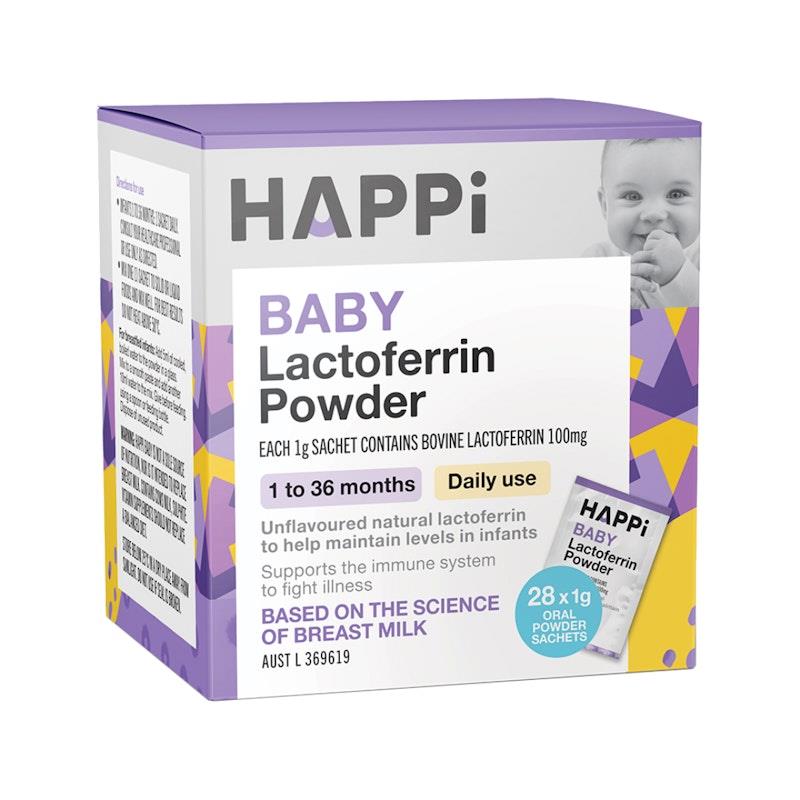 Buy Happi Baby Lactoferrin Powder 28 Sachets online at Chemist Warehouse
