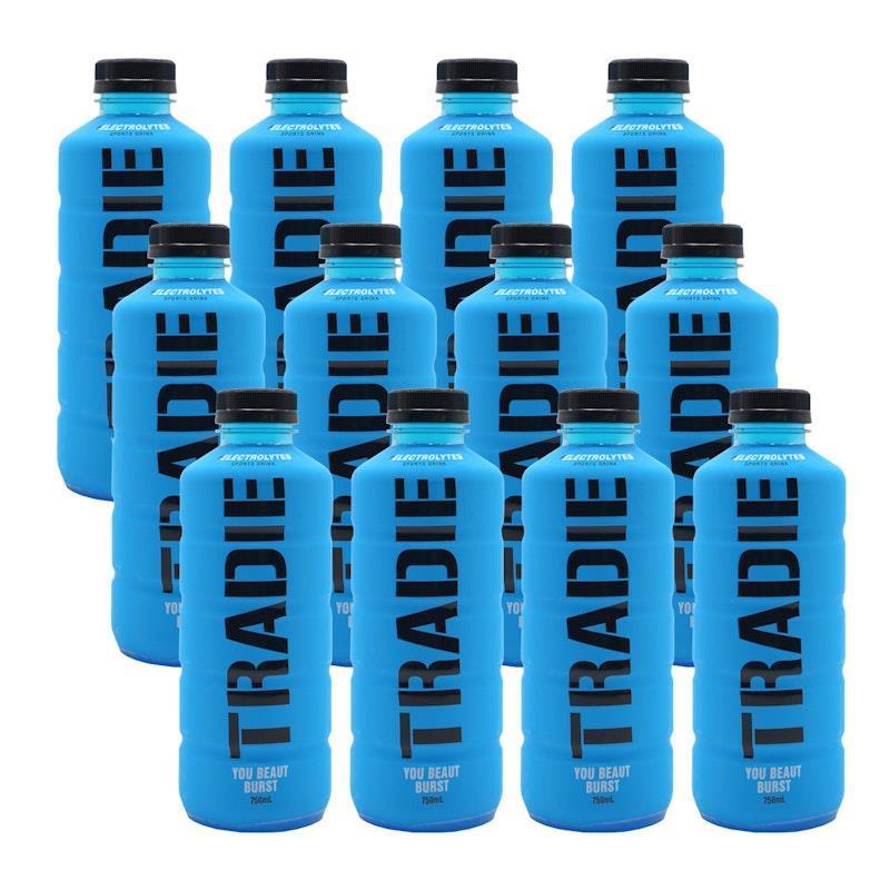 Buy Tradie Sports Drink You Beaut Burst 750mL 12Pack online at Chemist ...