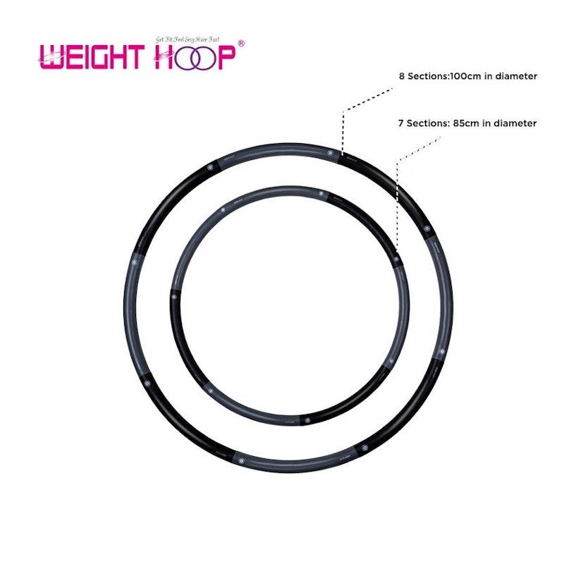 Buy Weight Hoop Fitness Hula Hoop - Comfort Style-Comfort 2.3kg Online ...