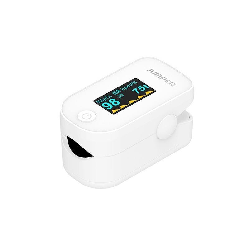 Buy Jumper Finger Pulse Oximeter with Alarm Feature & Perfusion Index ...