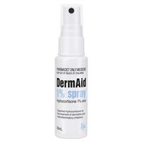 Buy Ego Dermaid 1% Spray 30ml - Hydrocortisone (S3) Online at Chemist ...