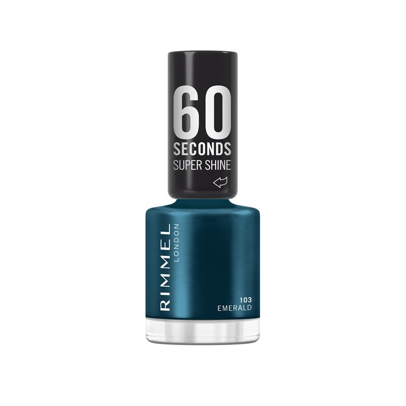 Buy Rimmel 60 Seconds Nail Polish 103 Emerald online at Chemist Warehouse
