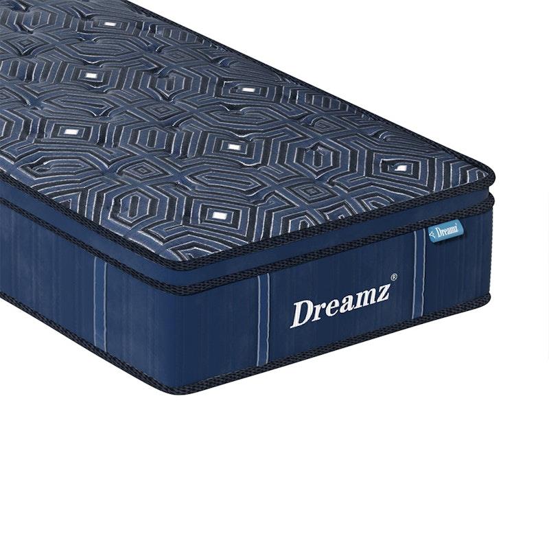 Buy DreamZ Spring Mattress Bed Euro Top Pocket Spring Medium Firm Foam ...
