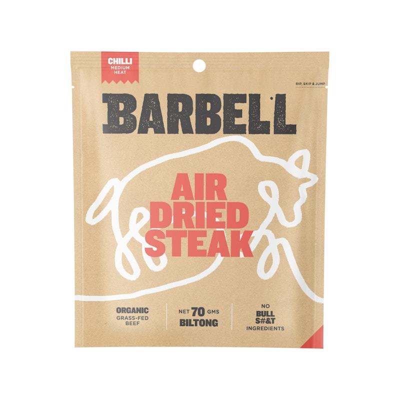 Buy Barbell Foods Biltong Chilli 70g 12 Pack Online at Chemist Warehouse®