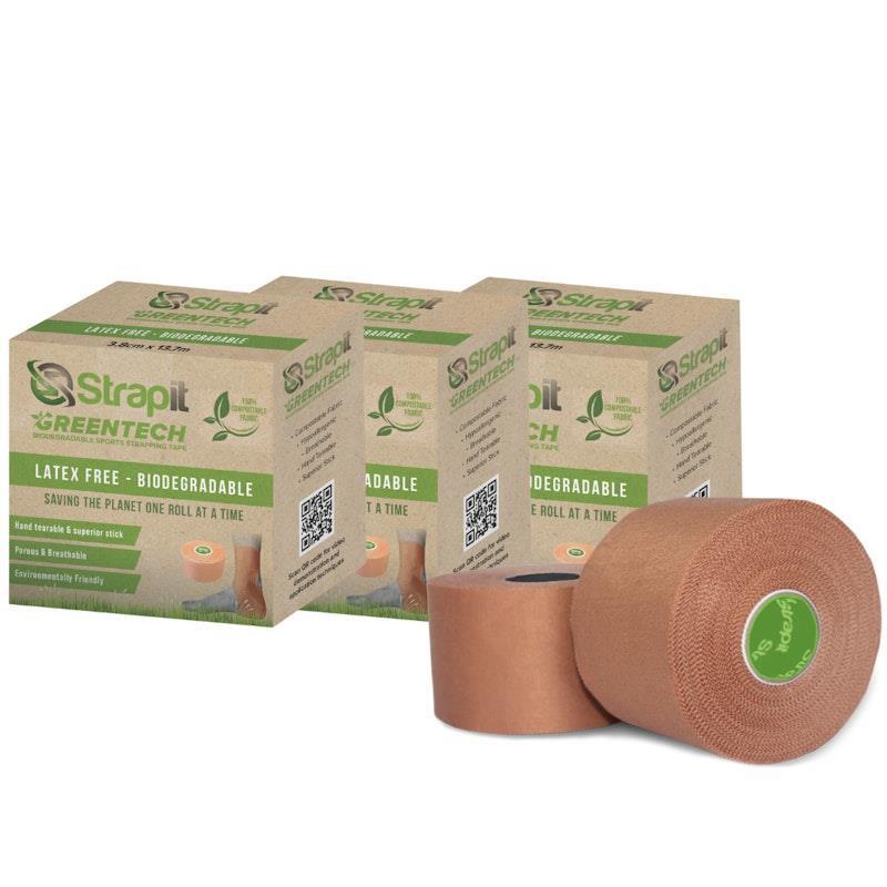 Buy Strapit Greentech Biodegradable & Compostable Sports Strapping Tape ...