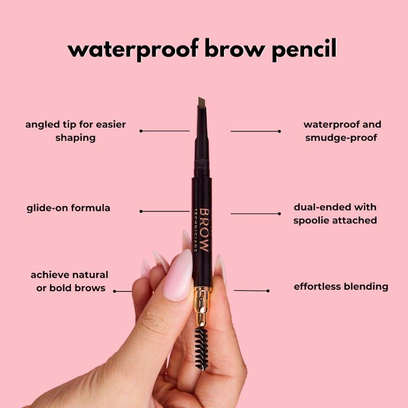 Buy The Brow Technicians Waterproof Angled Eyebrow Pencil Dark ...