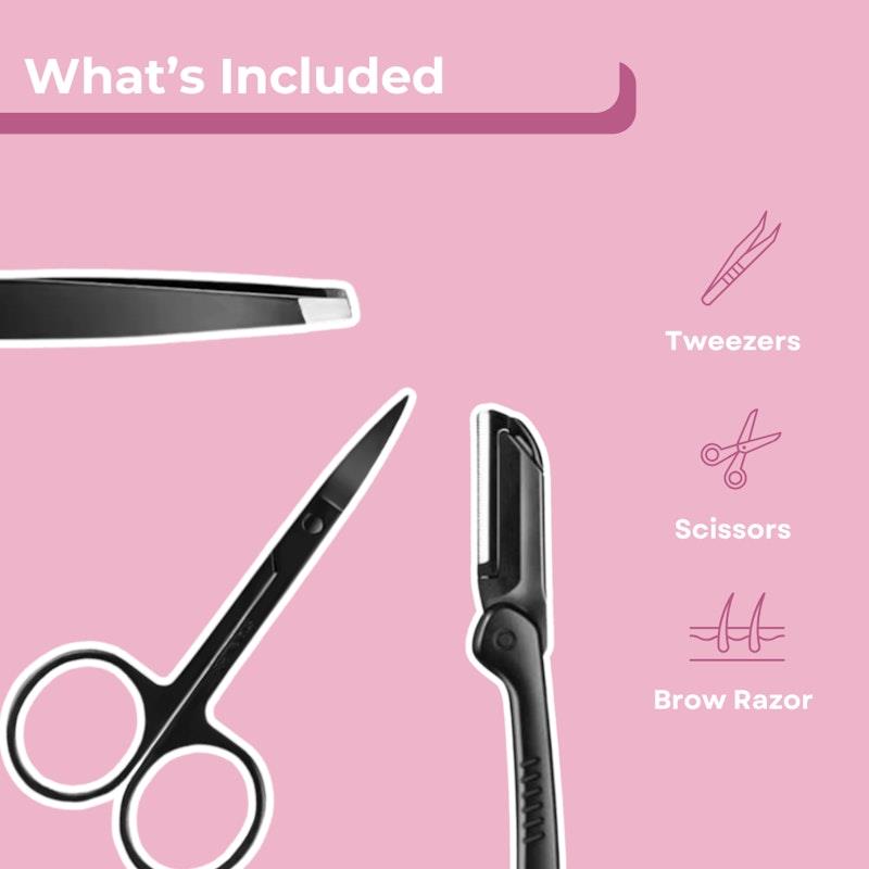 Buy The Brow Technicians 3 in 1 Eyebrow Grooming Kit - Brow Shaping ...
