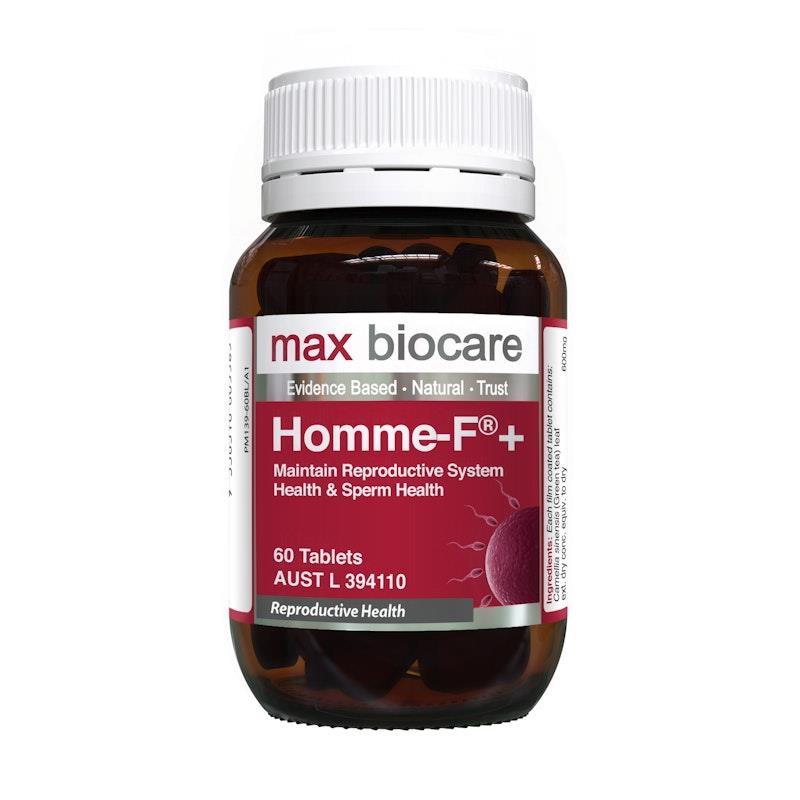 Buy Max Biocare Homme-F+ 60 Tablets 1unit online at Chemist Warehouse