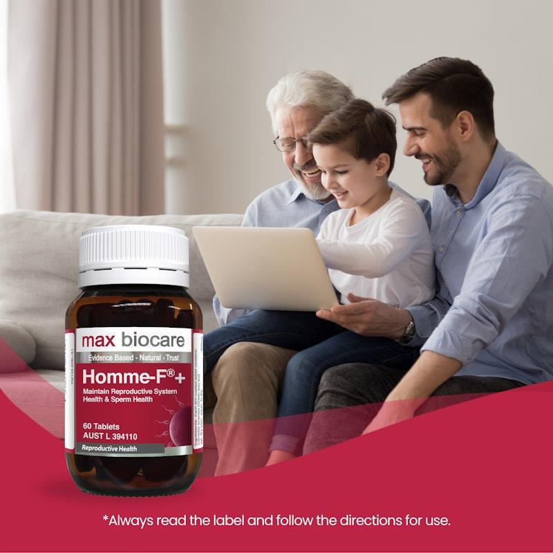 Buy Max Biocare Homme-F+ 60 Tablets 3Pack Online at Chemist Warehouse®