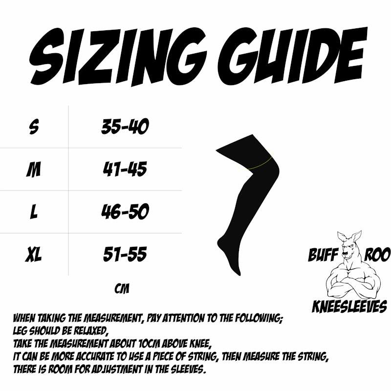 Buy Buff Roo Knee Sleeves 7mm- Pair Large Online at Chemist Warehouse®