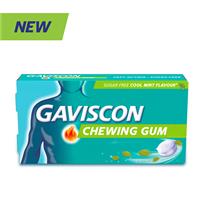 Buy Gaviscon Chewing Gum Cool Mint 20 Gums Online at Chemist Warehouse®