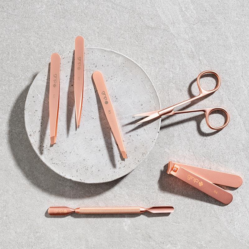 Buy Grip Cuticle Pusher Double Ended Rose Gold R6 1Unit Online at ...